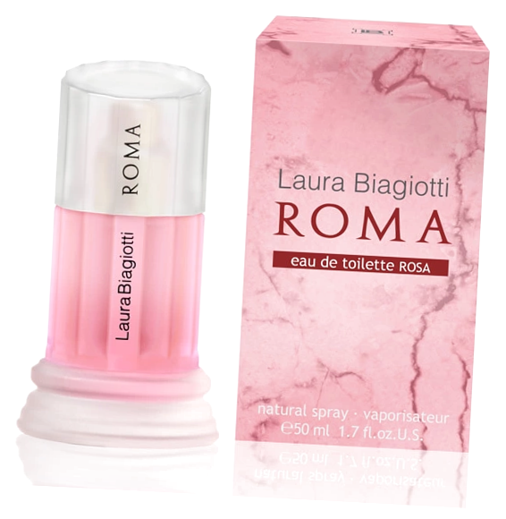 Туалетная вода Laura Biagiotti Roma Eau De Toilette Rosa для женщин 25 мл - Лаура Биаджотти Рома