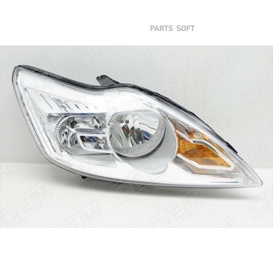 Фара правая Ford Focus 2 2008-2011, с корректором, от официального дистрибьютора, OEM, артикул OEM0272FR