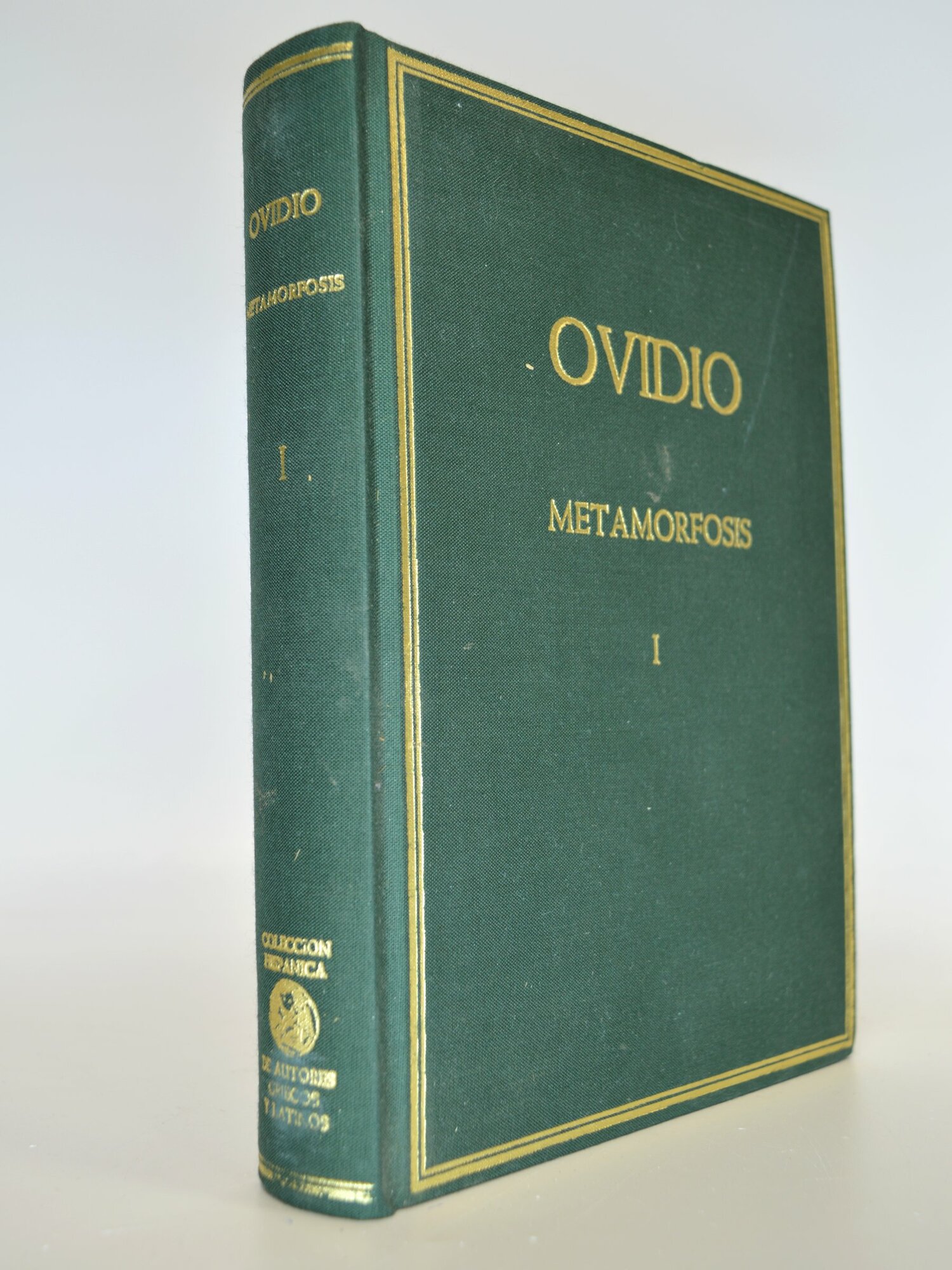 Metamorfosis. Том 1. Ovidio. Букинистическая книга в отличном состоянии.