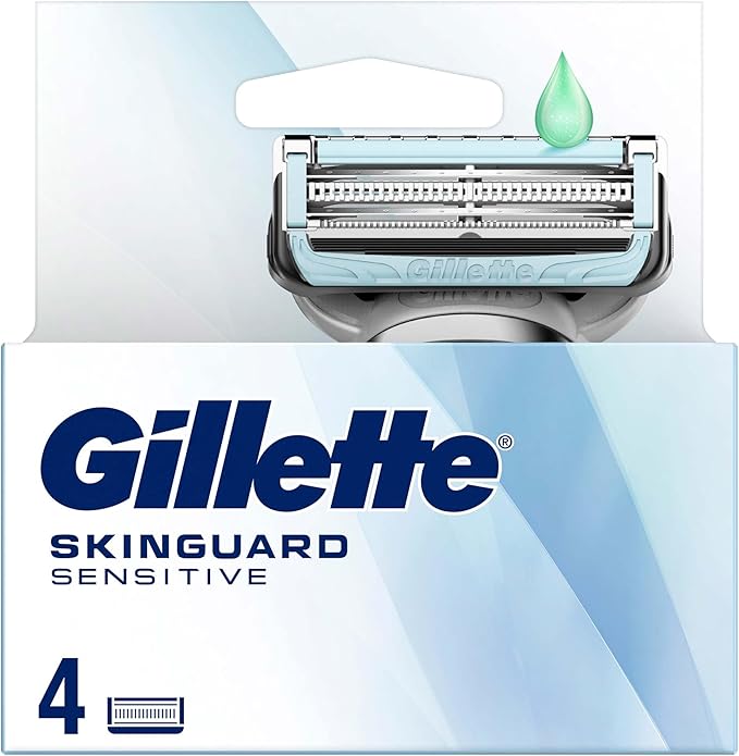 Сменные кассеты для бритья Gillette Skinguard Sensitive, 4 шт.