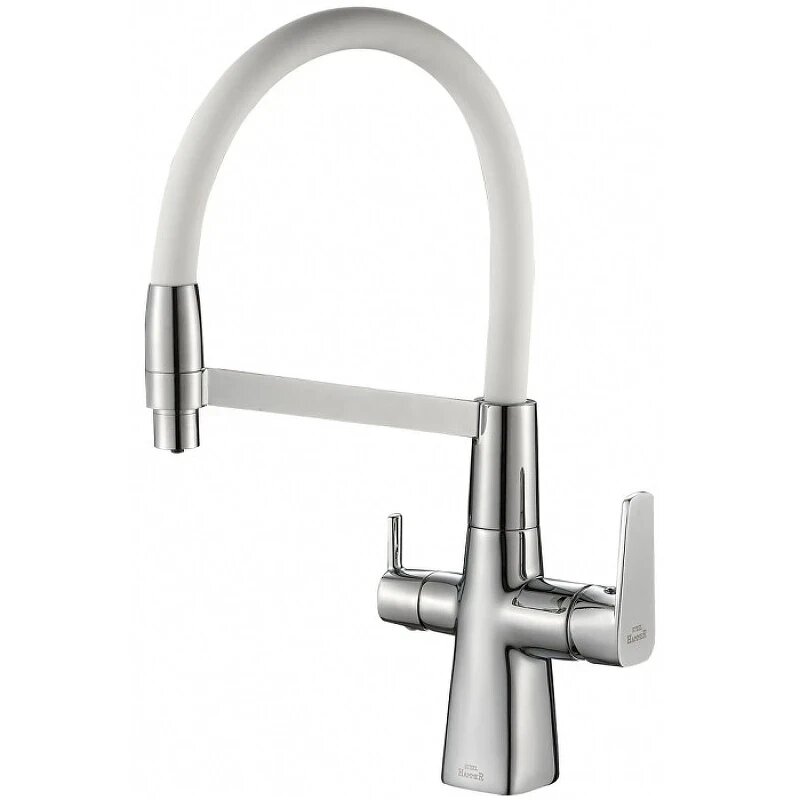 Смеситель для кухни ZorG Steel Hammer SH818-8CR
