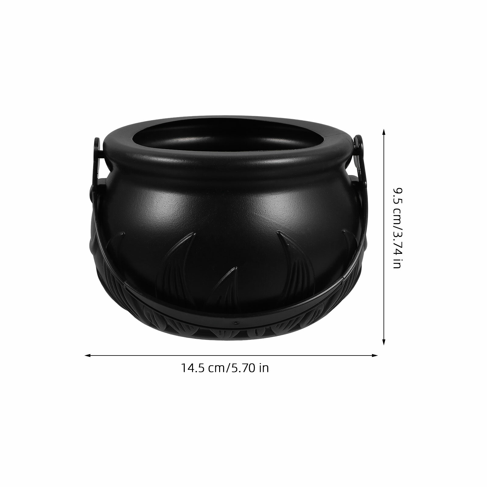 Ведёрко Для Конфет В Стиле Хэллоуина 2 Штуки Размер 14.50X14.50X9.50Cm
