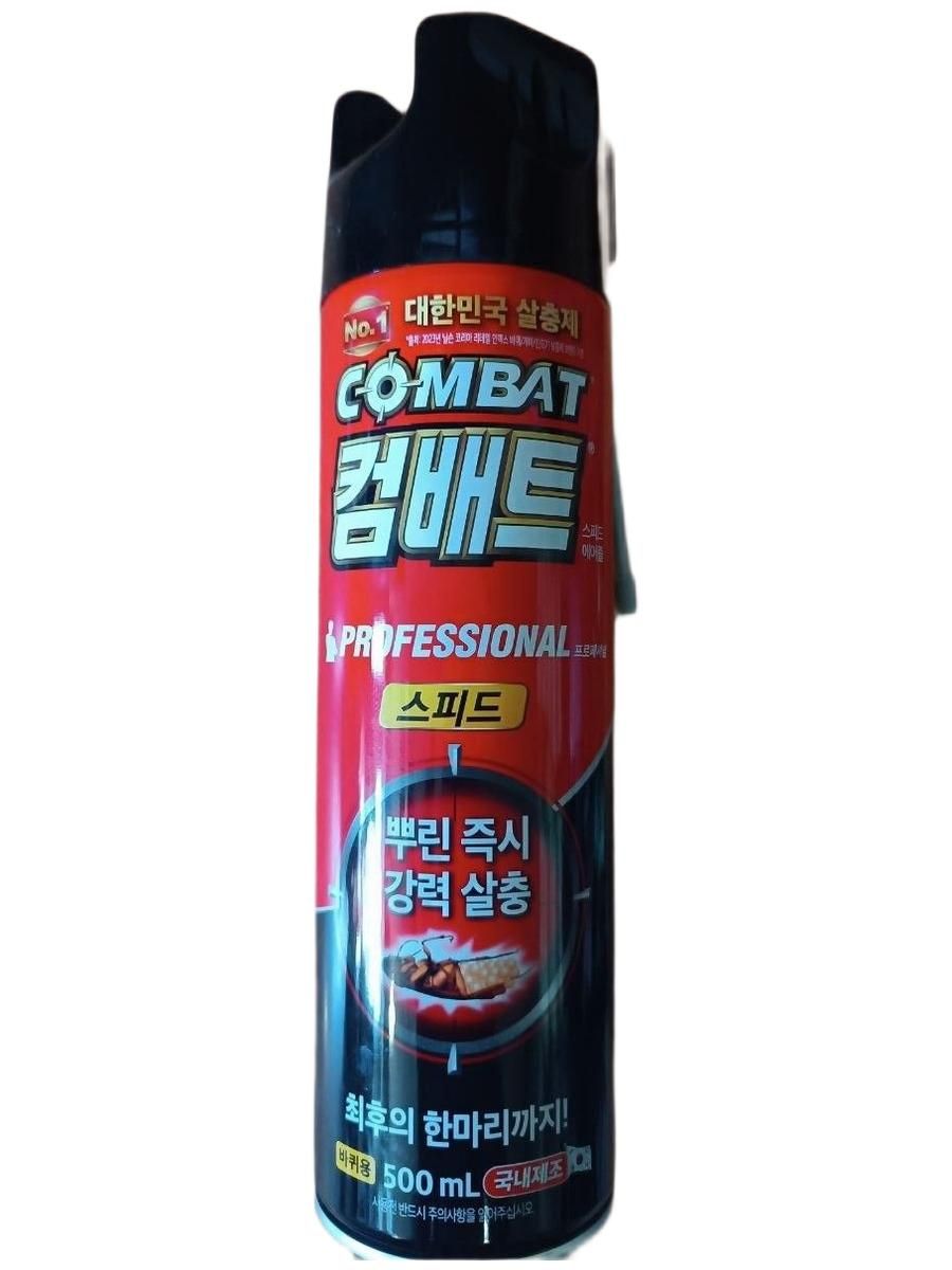 Combat Инсектицидный аэрозоль Professional Speed, 500 мл
