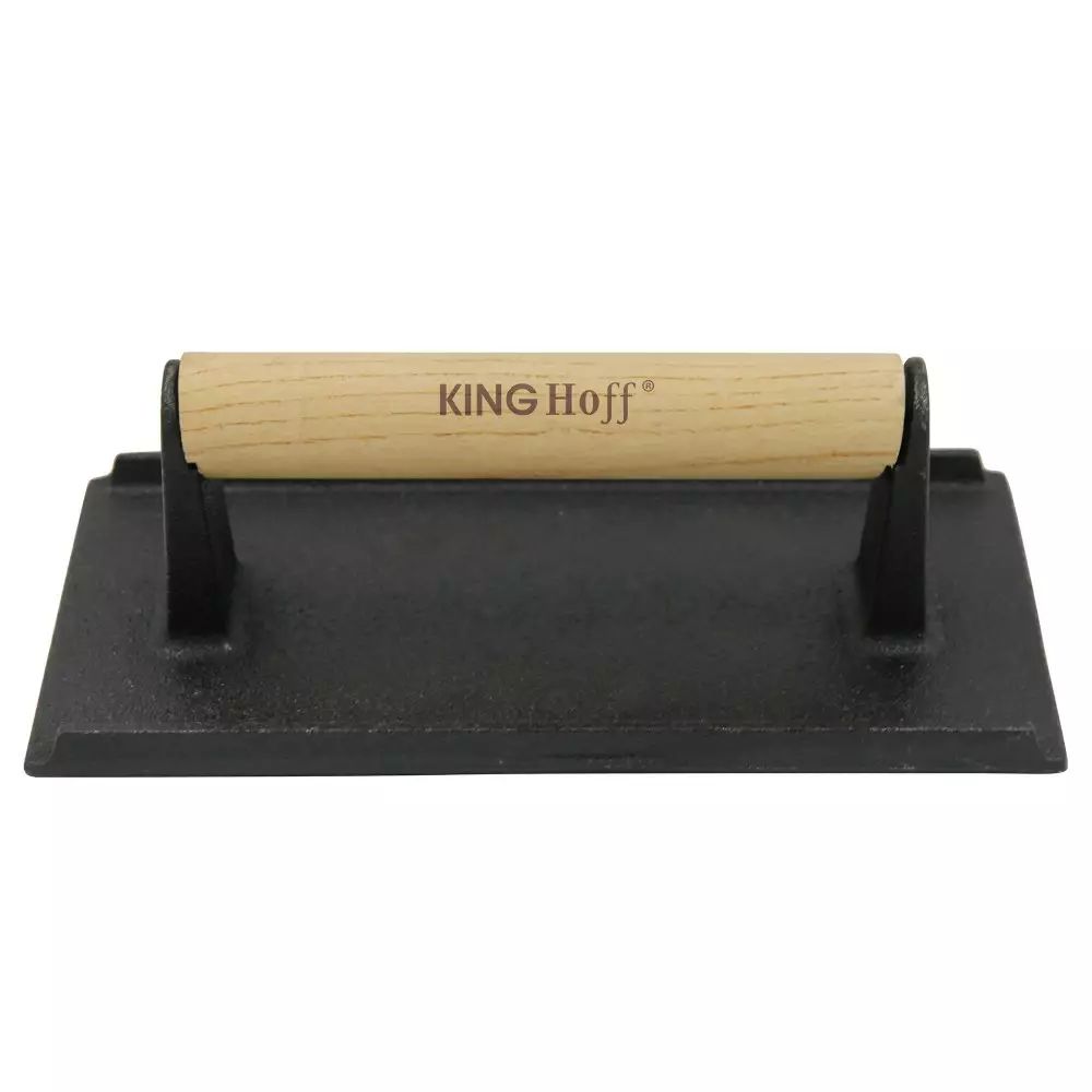 Пресс для мяса Kinghoff 21х10,8 см, чугунный, KH-1758