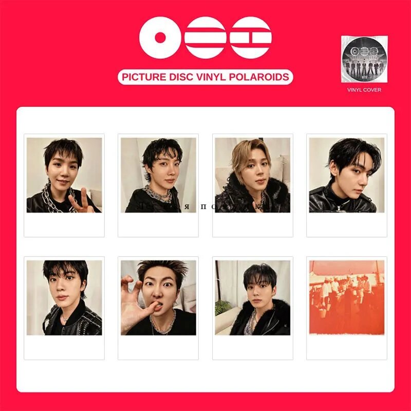Коллекционный набор фото-карт BTS ARIRANG World Tour Busan Gift 7 шт