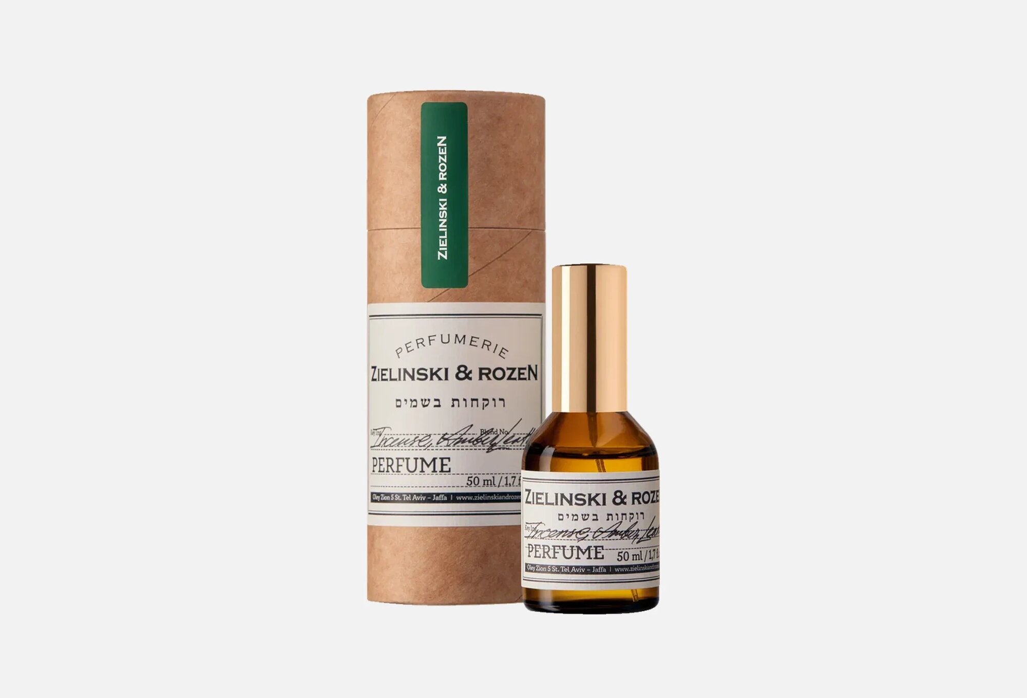Zielinski & Rozen Духи концентрированные Incense, Amber, Leather (50мл)