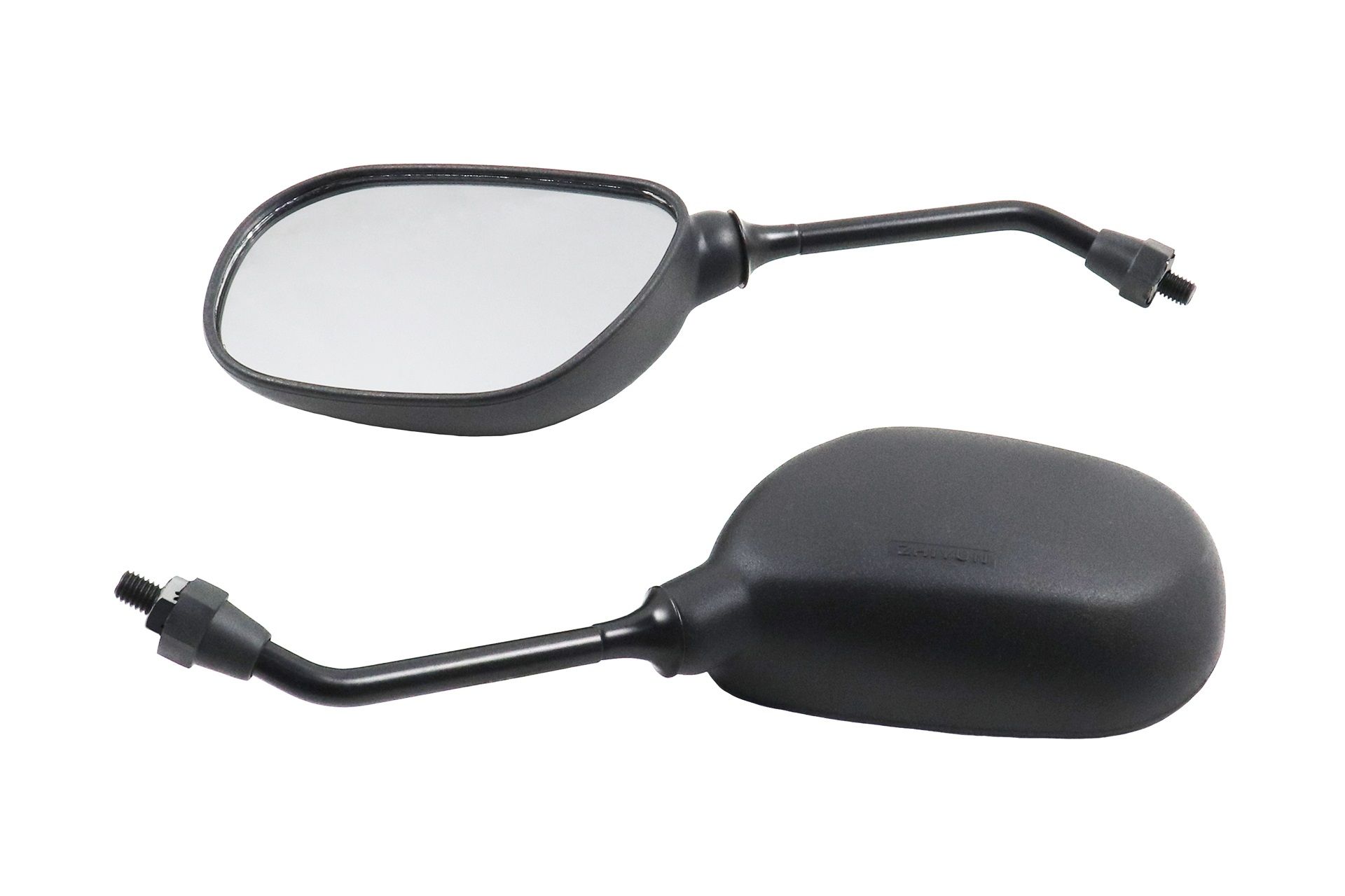 Зеркала чёрные d8 Racer Lupus, WM Mantis, YB50QT-9/ YB50QT-3 Racer Meteor