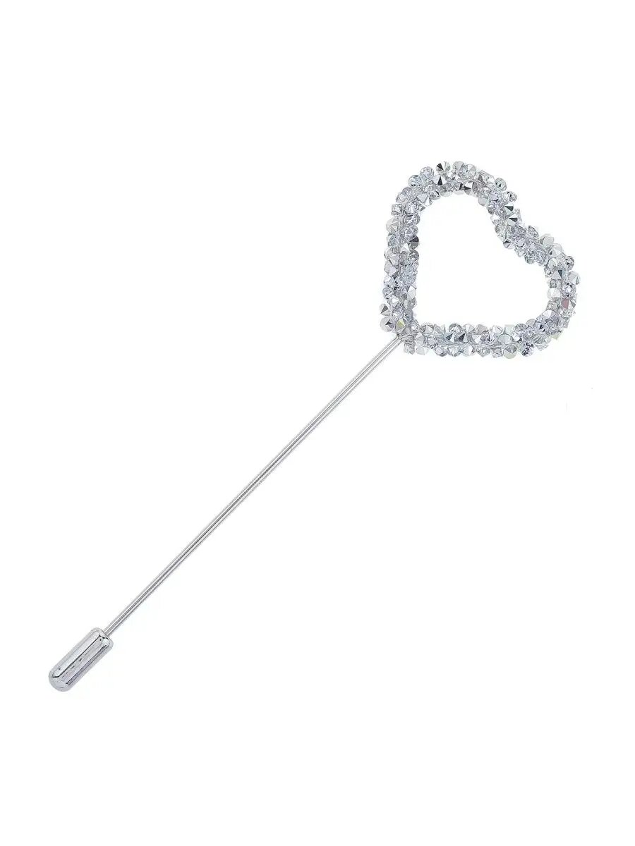 Брошь Русь Великая, кристаллы Swarovski