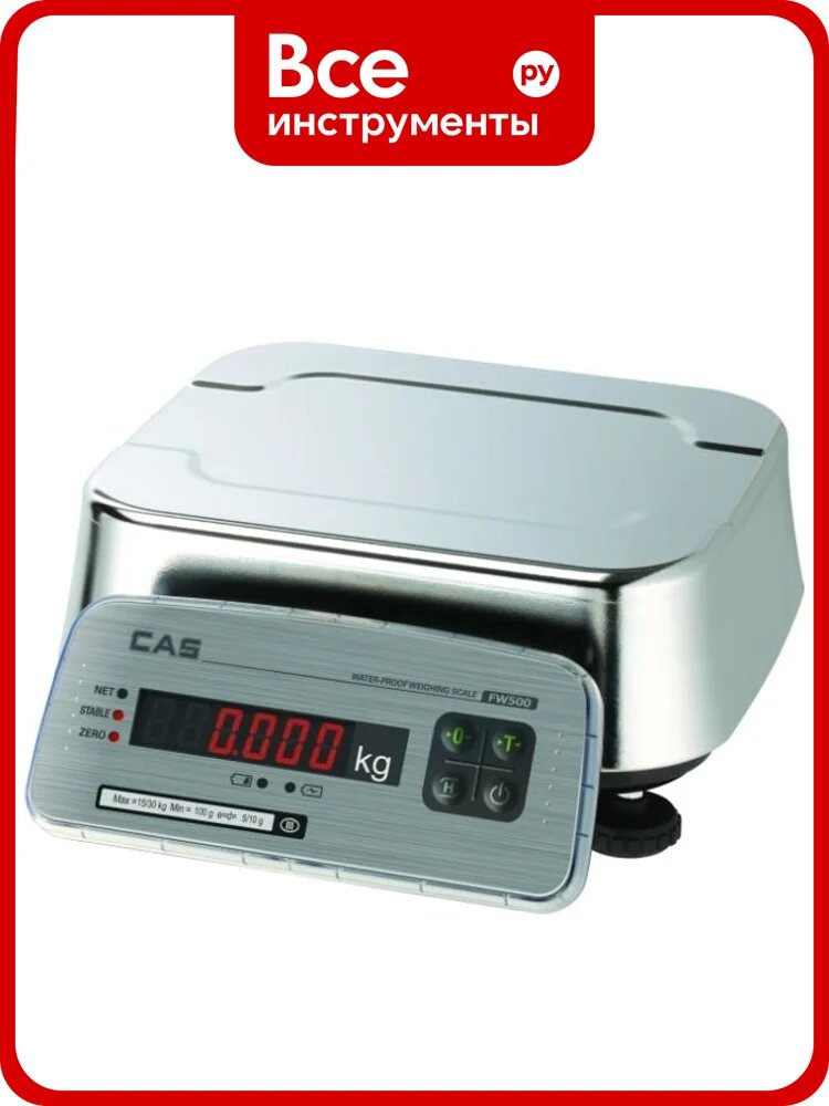 Весы CAS FW500-15E 1N0FW6153GCI0501
