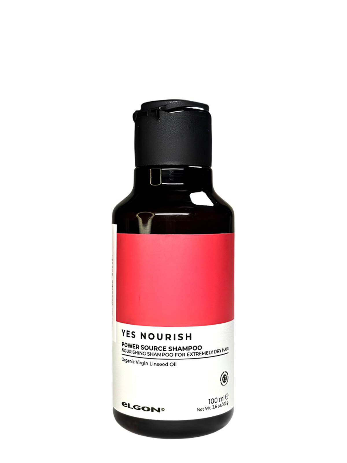 Шампунь питательный для сухих нормальных, толстых и густых волос Elgon Yes Nourish, 100 мл