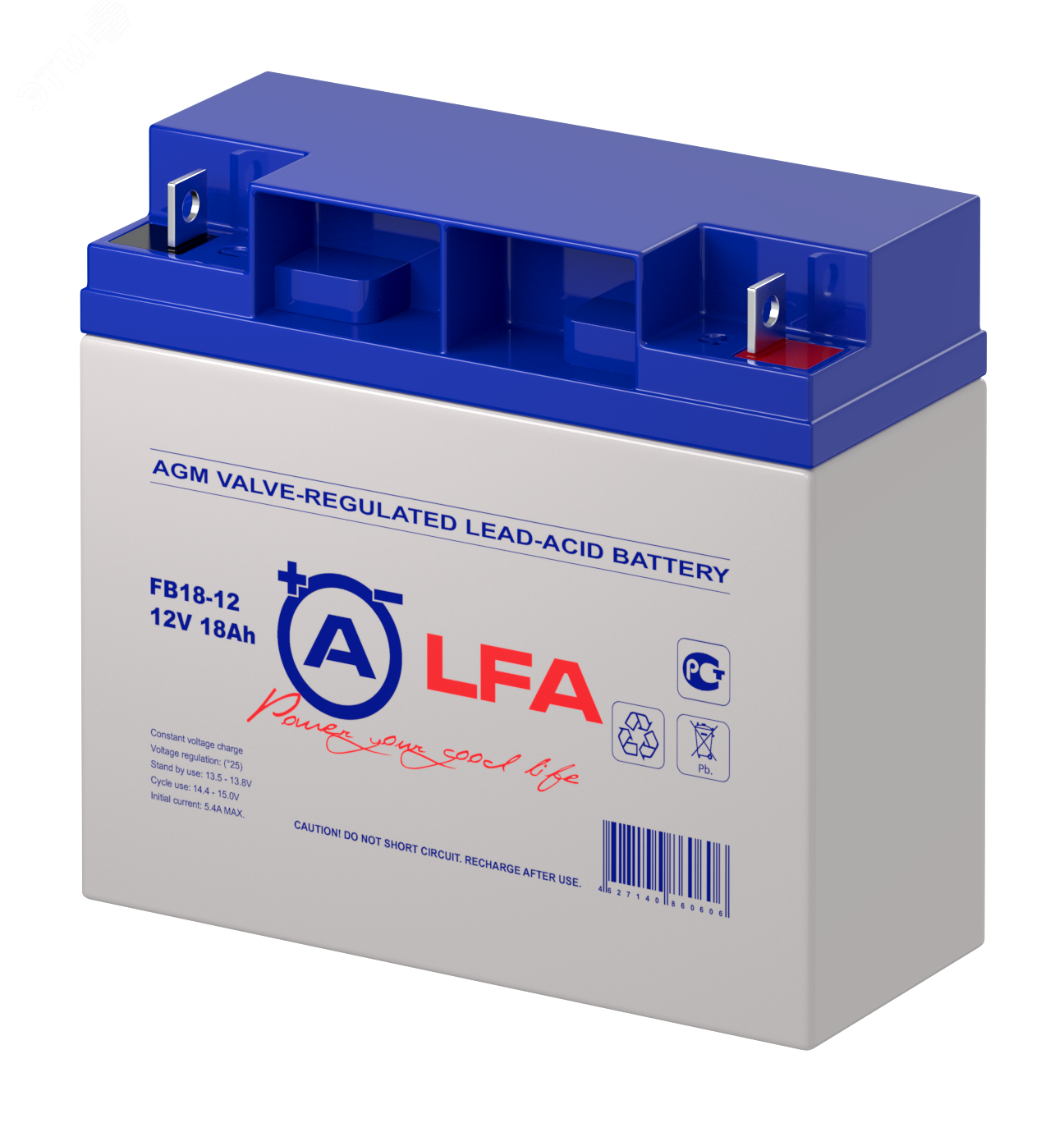 Аккумулятор Alfa Battery FB 18-12 (12V 18Ah)