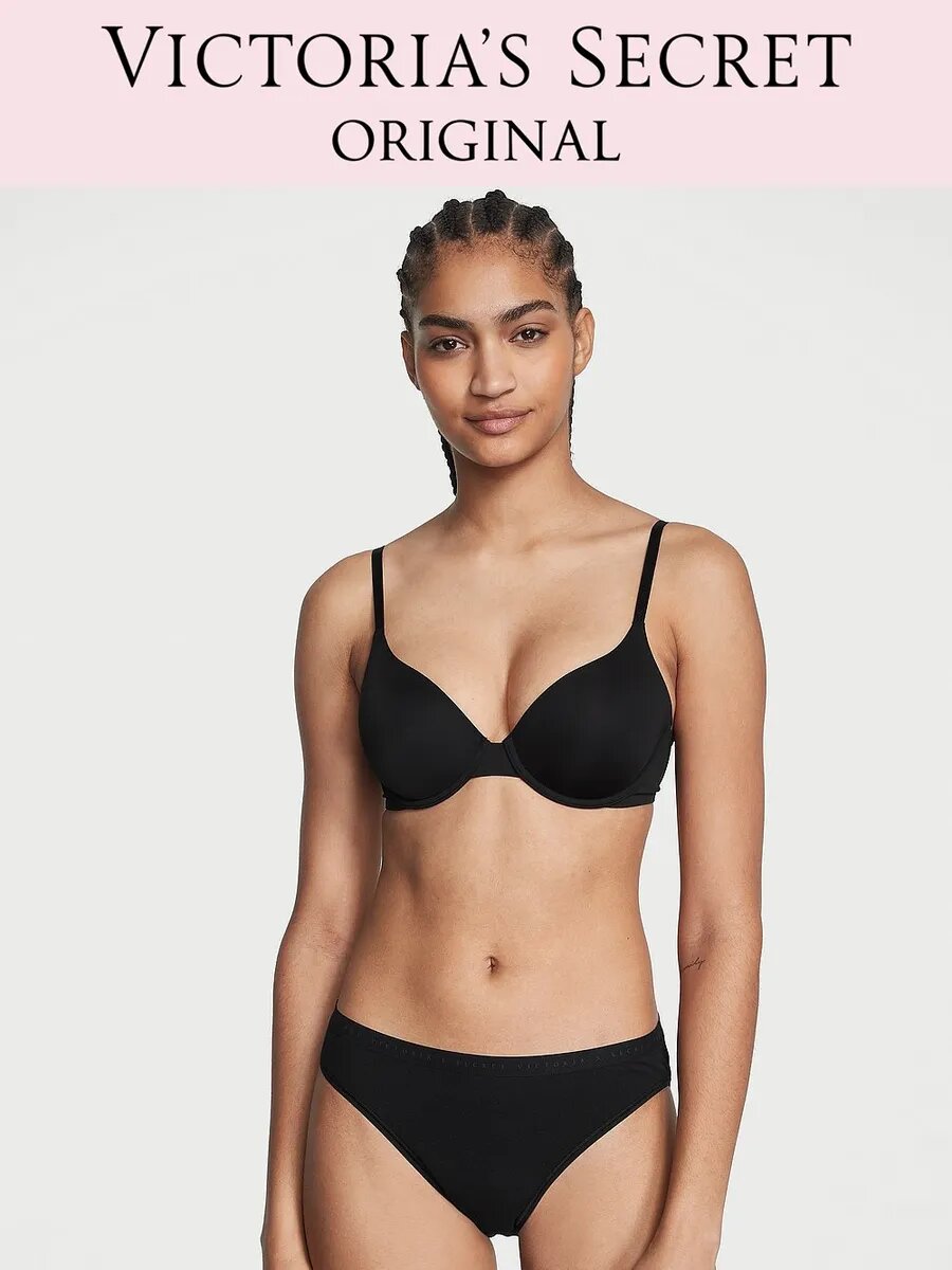 Трусы Victoria's Secret Stretch Cotton Bikini Panty