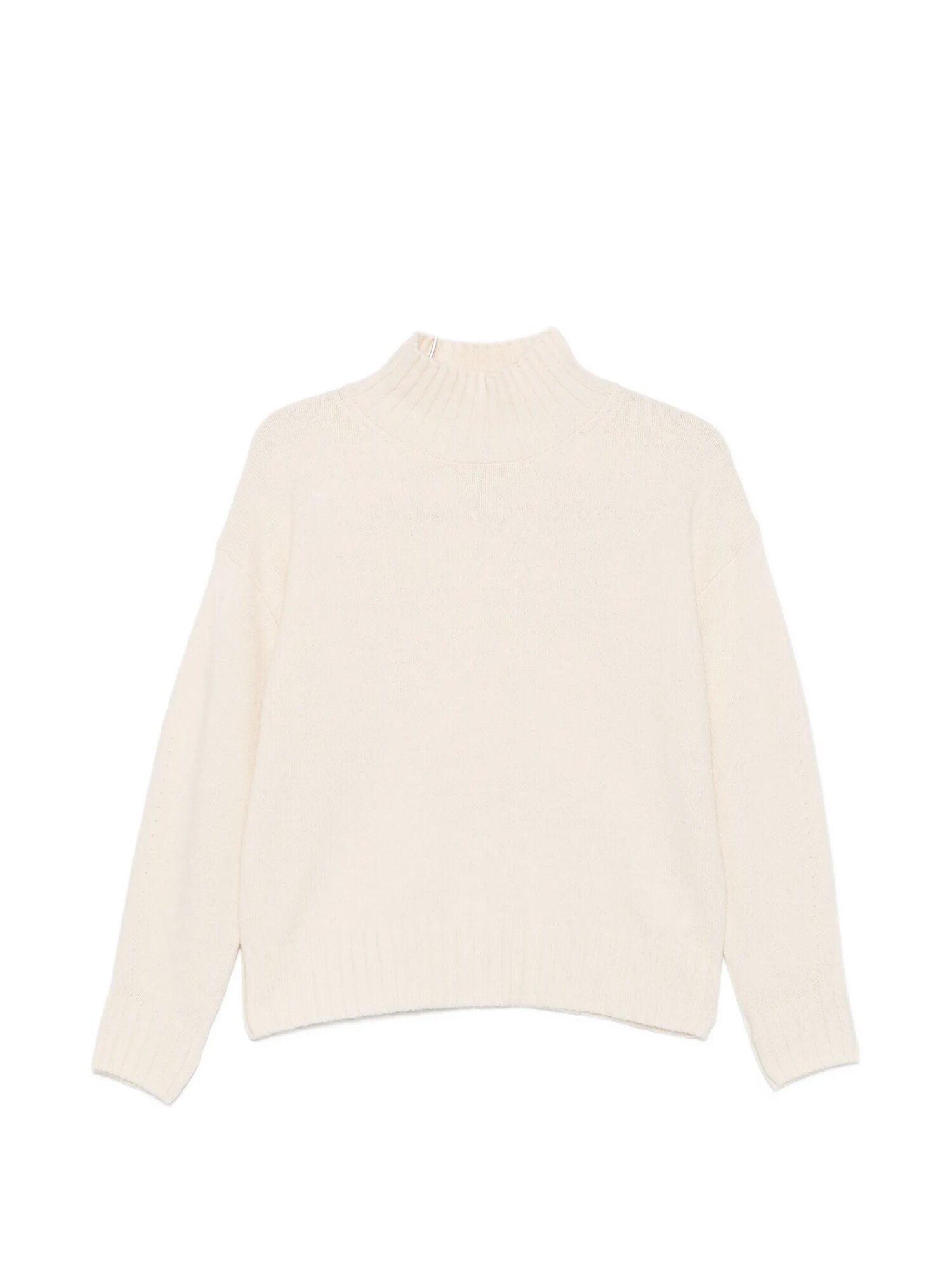 Свитер Perla ribbed-knit mock-neck sweater