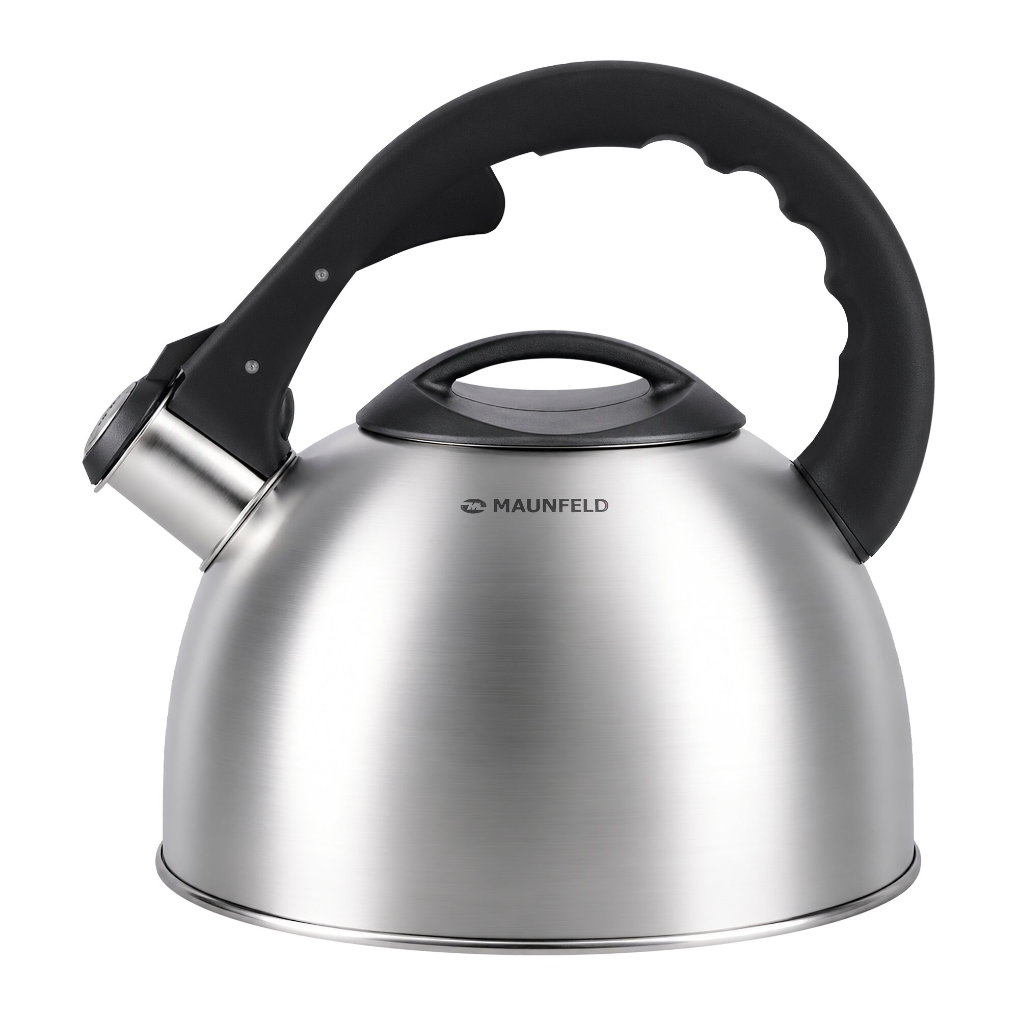 Чайник со свистком MAUNFELD VELVET MF112V25KT из нержавеющей стали 2,5 л