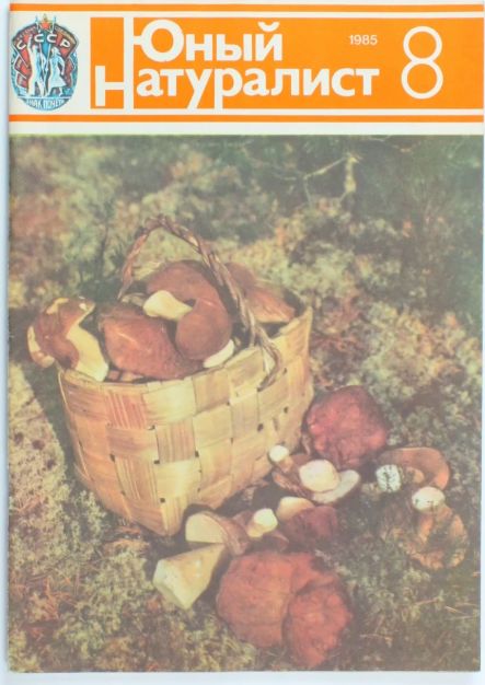 Журнал Юный натуралист №08 1985 г.