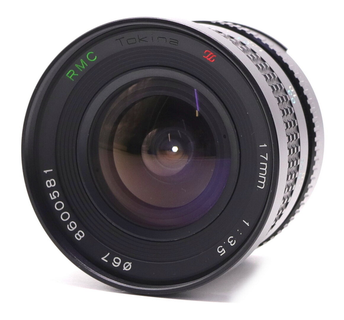 Мануальный Tokina RMC 17mm f/3.5 для Nikon F