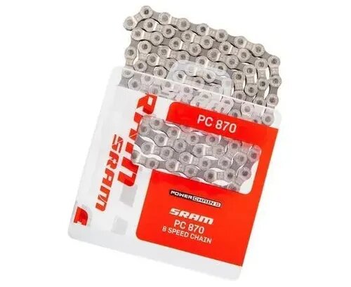 Цепь для велосипеда SRAM PC-870 8 скоростей 114 звеньев Power Link