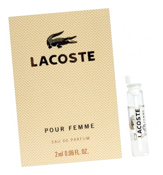 Lacoste Pour Femme миниатюра духов 2 мл - Лакоста Пур Фам женский аромат