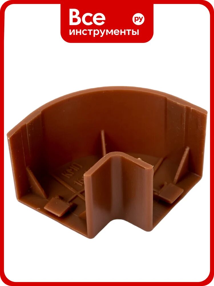 Поворот IEK ELECOR 90град КМП 16x16 дуб 4шт. компл EL-KK10D-P-016-016-K11