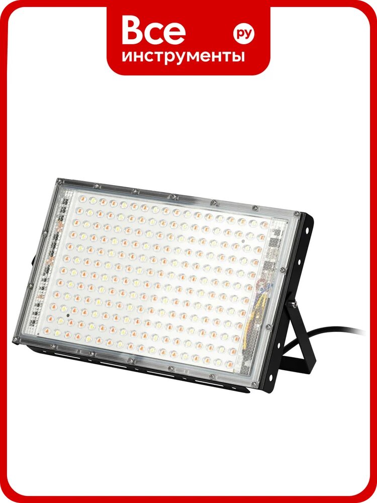 Фитопрожектор для растений светодиодный ЭРА GREEN LINE FITO-200W-Ra90-LED-Y-GR полного спектра 200 Вт Б0069870