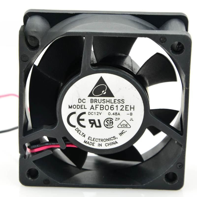 AFB0612EH 6CM 12В 0.48A 6025 Вентилятор охлаждения 2-проводной A1