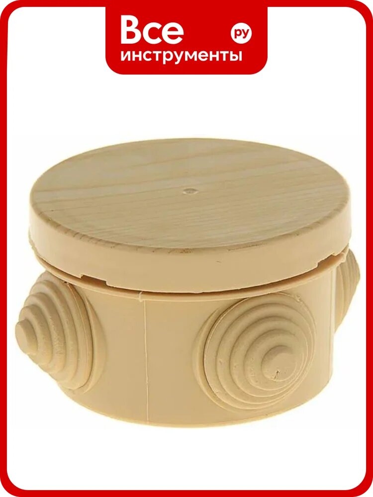 Коробка распределительная KOPOS wood style KR 85 (SD) для О/П D=85x40мм 4хD20мм, IP54 KR 85_SD