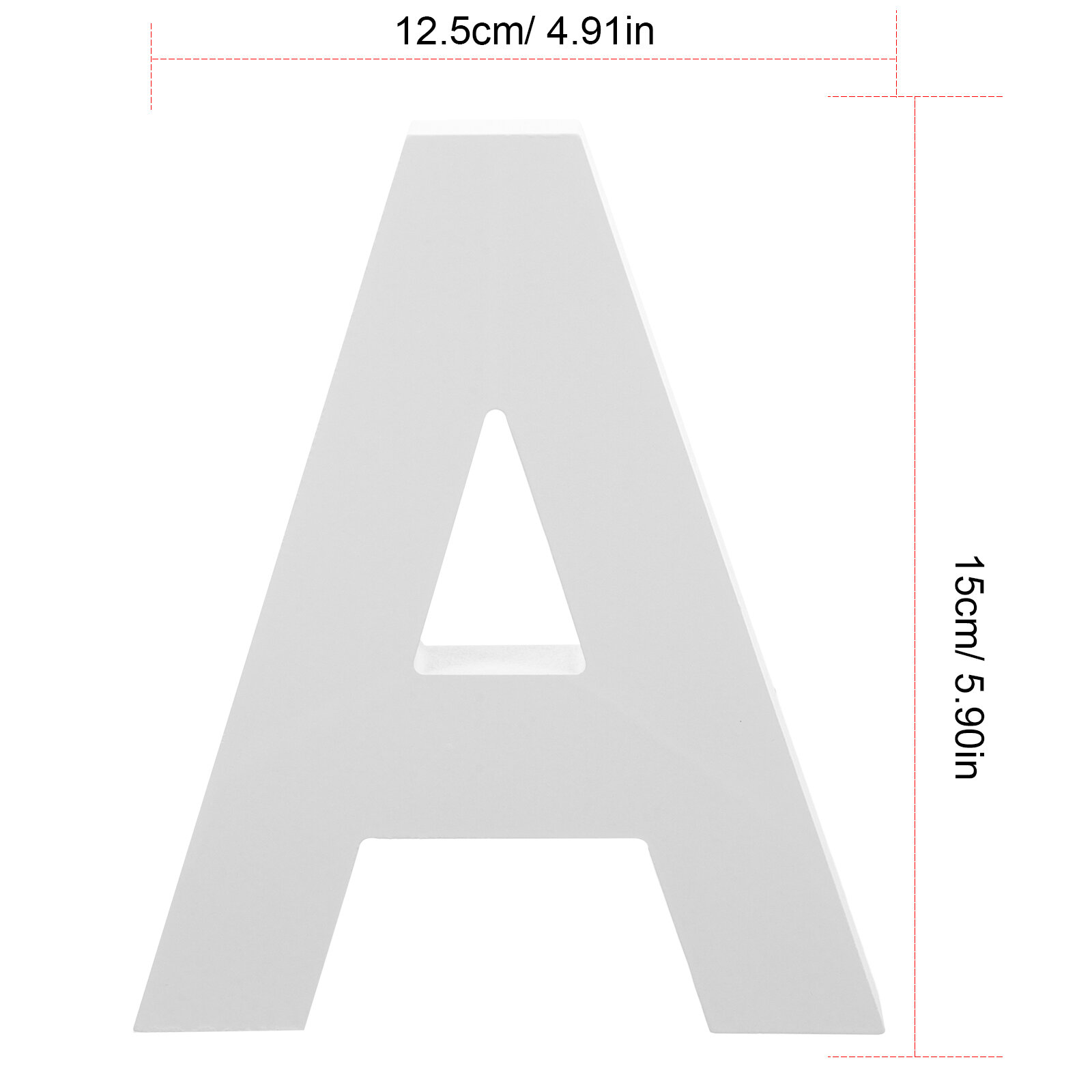 Письменная Деревянная Буква Простого Дизайна Подходит Для Офиса 15x12.5Cm