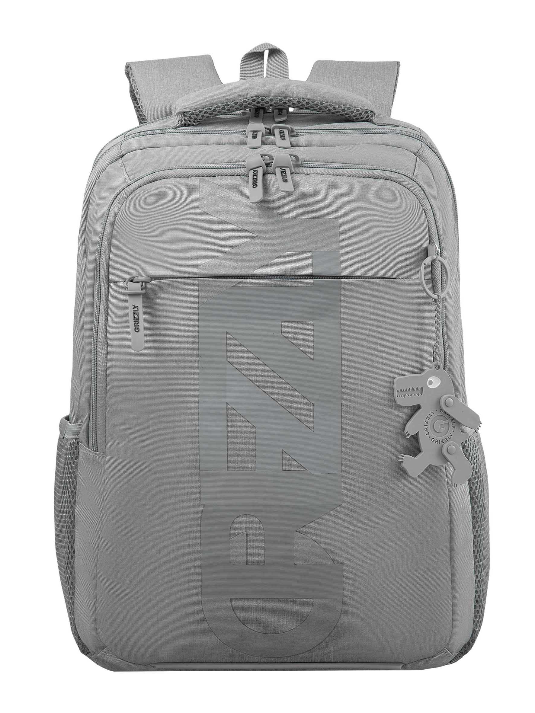 Рюкзак молодежный GRIZZLY с карманом для ноутбука 15", анатомической спинкой, для мальчика, мужской, RU-632-2