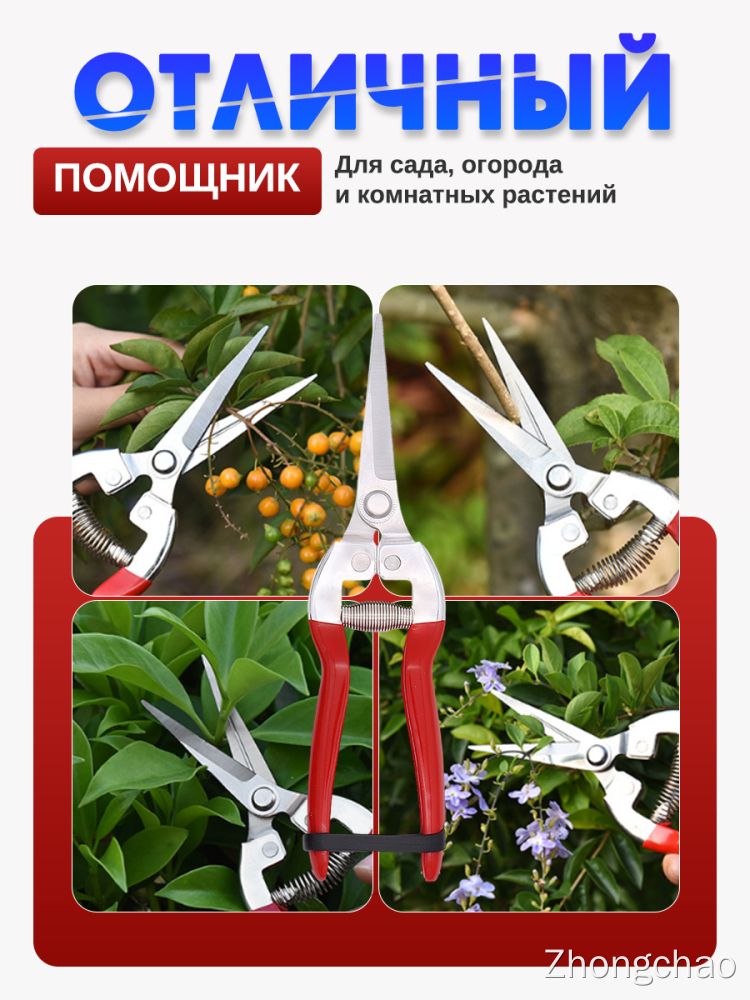 Секатор садовый /Профессиональный секатор для флориста