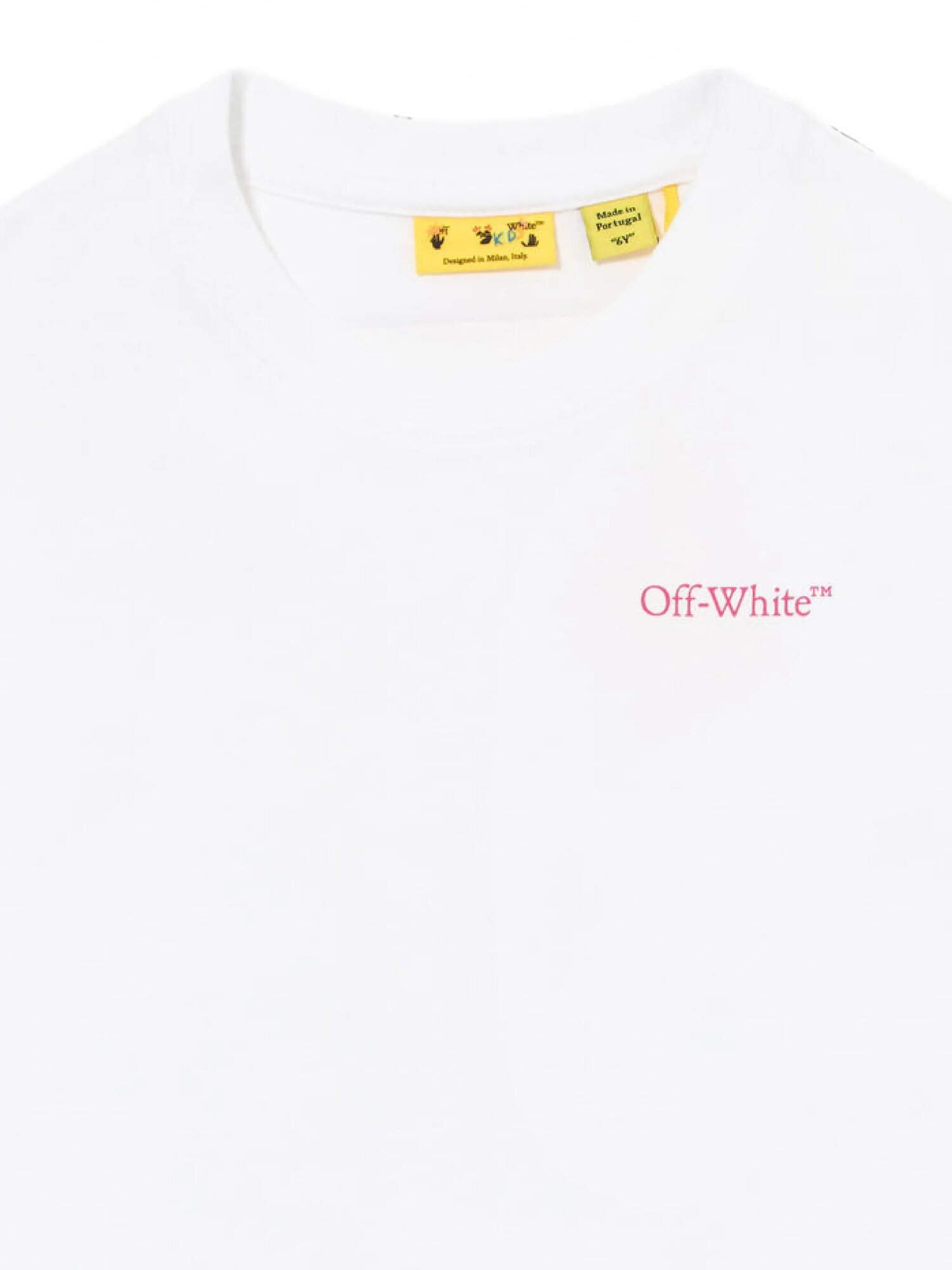 Футболка Off-White Arrow Splat, размер 104, белый — фото 1