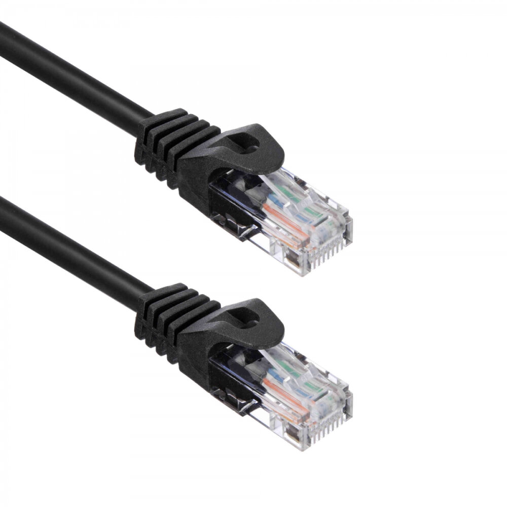 Патч-корд ACD-LPU5C-75B Cat5e UTP 24AWG чёрный 7.5м
