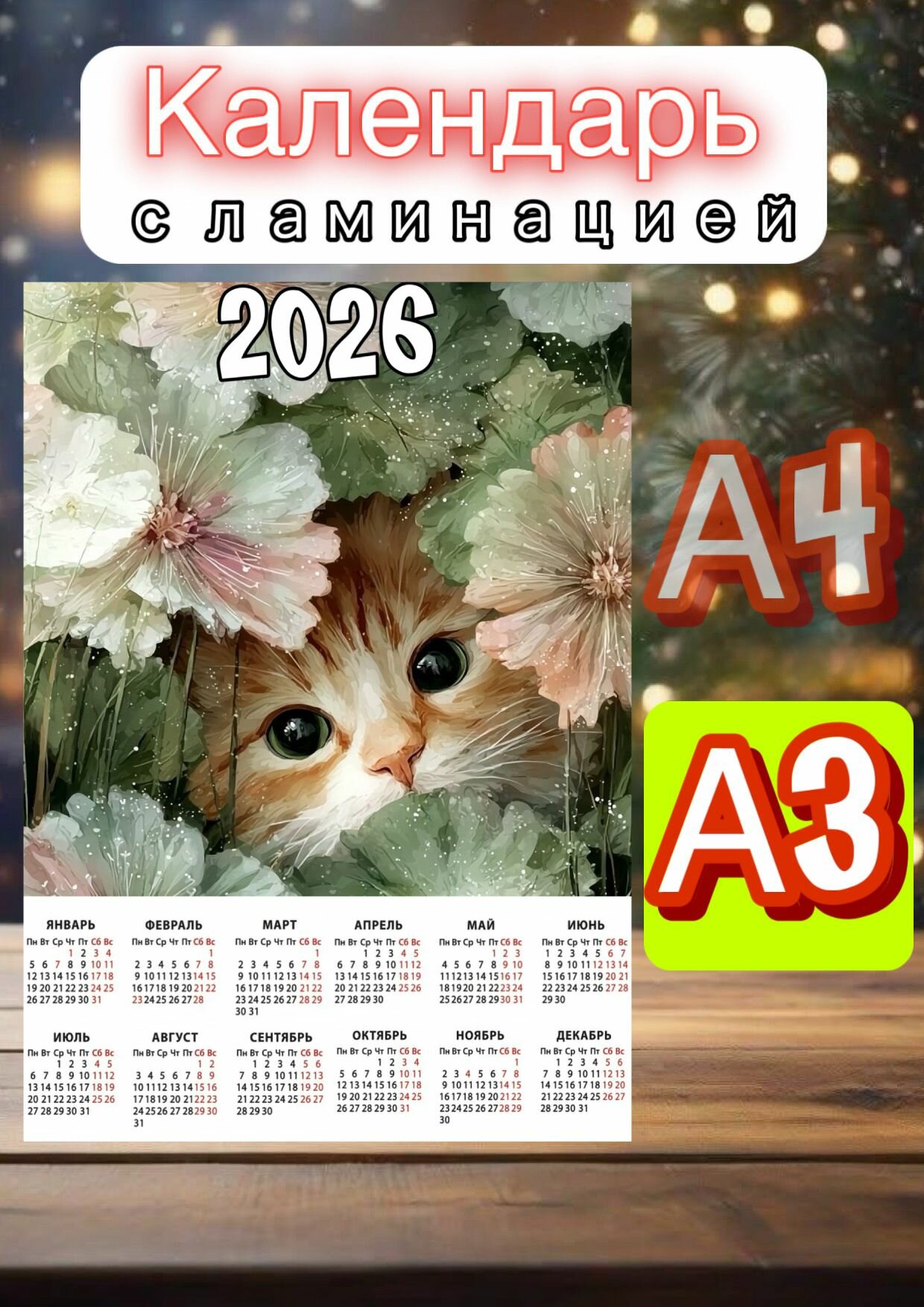 Календарь А3
