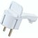 Угловая вилка Electraline FLAT PLUG