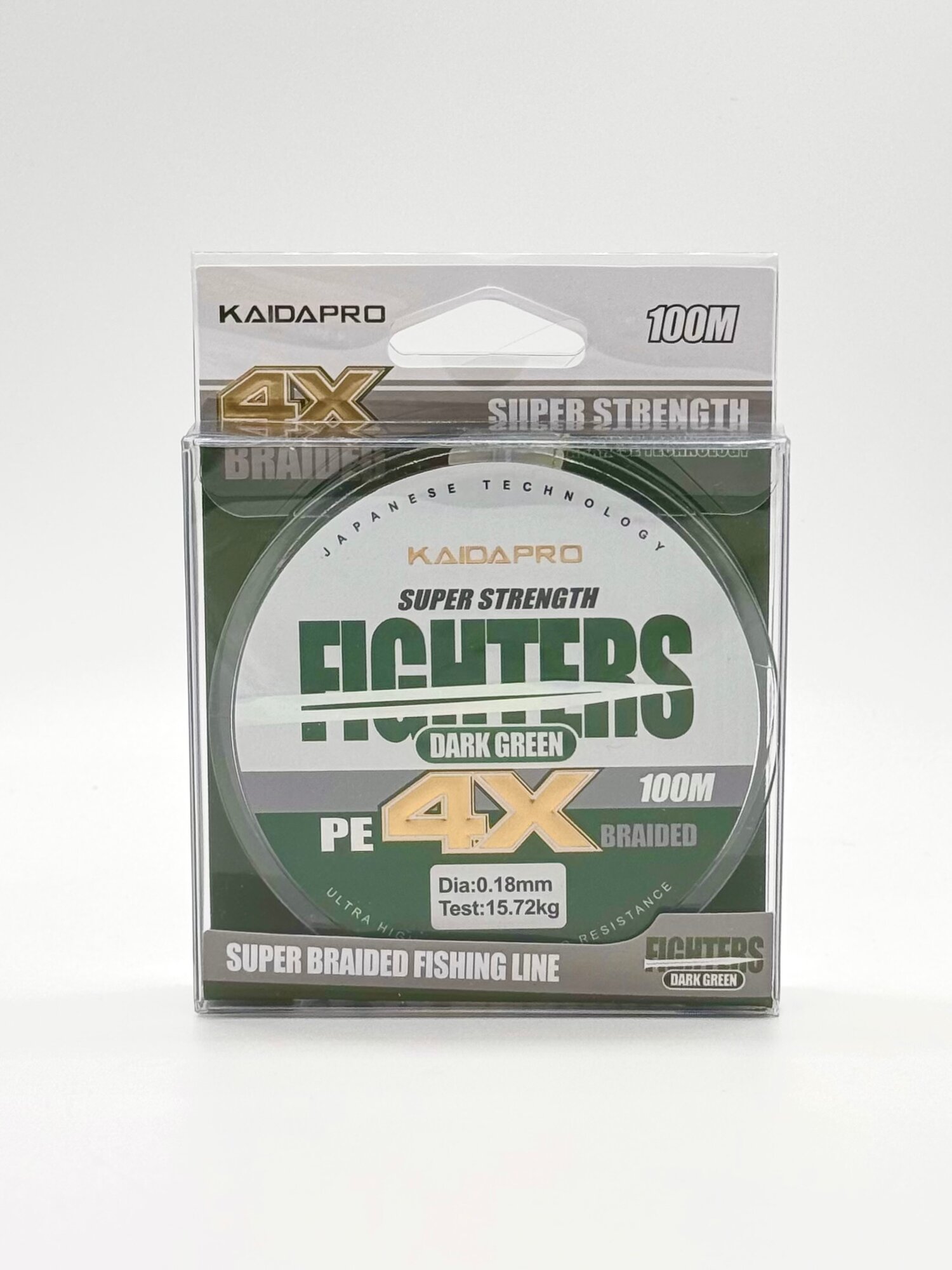 Леска рыболовная плетенка KAIDA PRO FIGHTERS 4X шнур плетеный