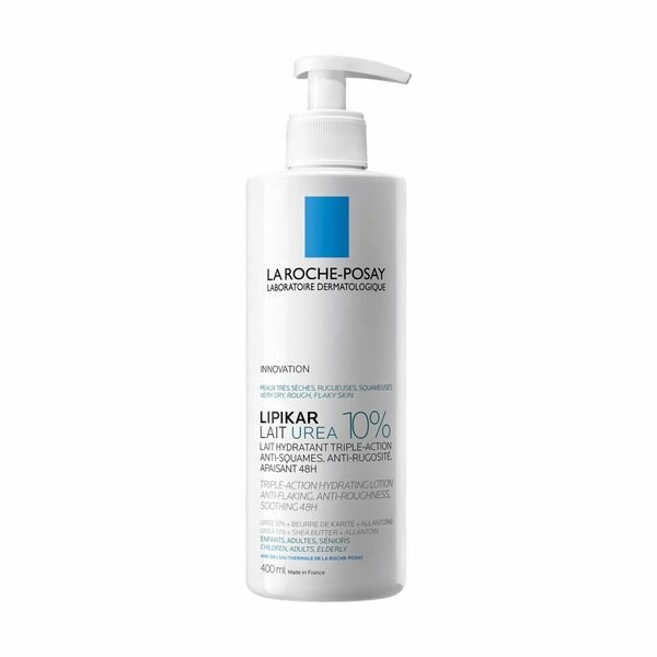 Молочко для тела увлажняющее тройного действия Urea 10% Lipikar La Roche Posay/Ля рош позе фл. 400мл