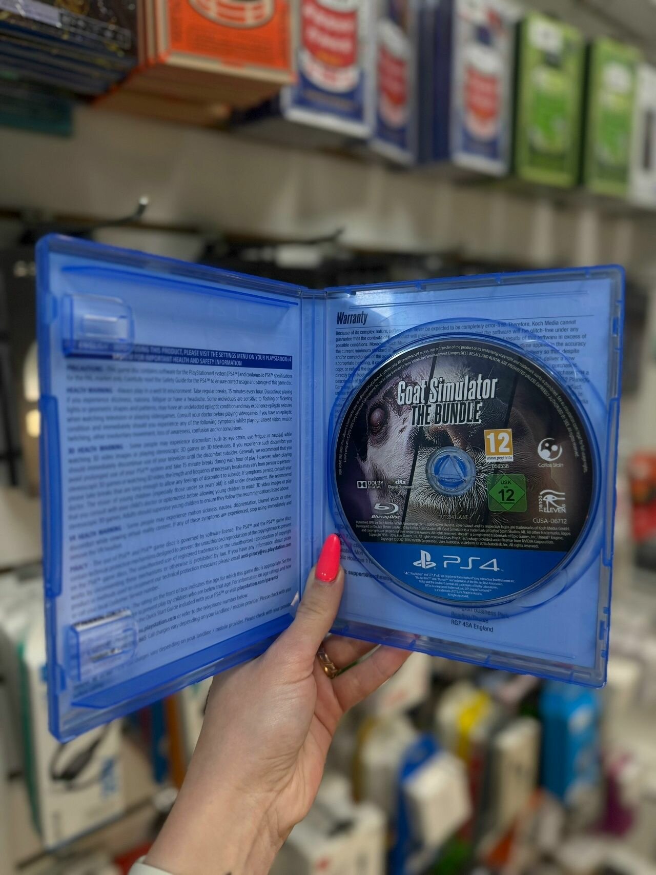 Диск PS4 Игра Goat Simulator — фото 1