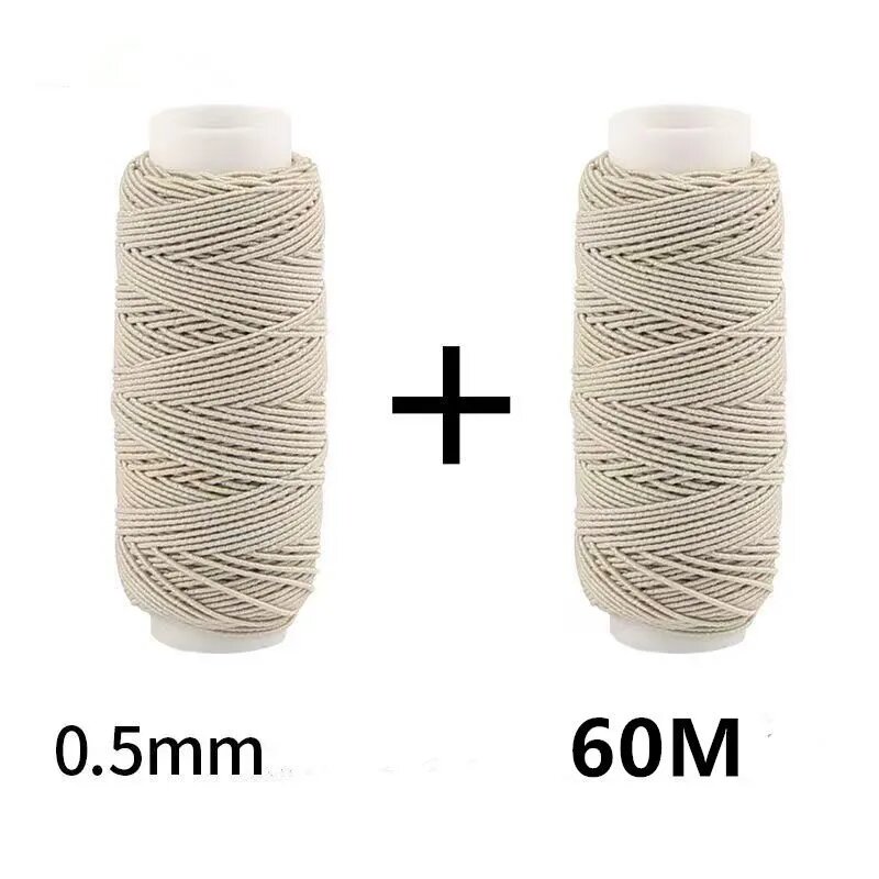 Нитка-резинка спандекс.60M.0.5mm
