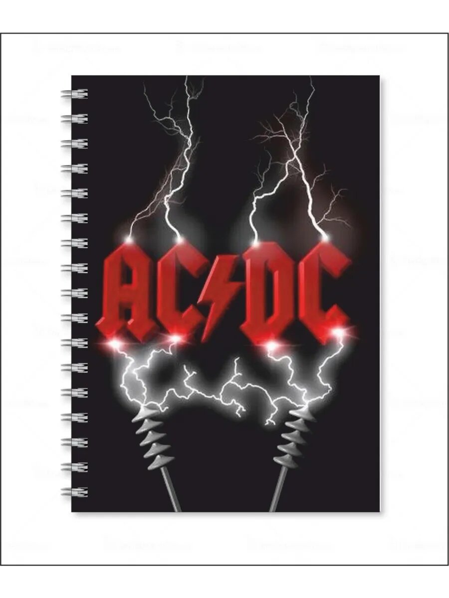 Тетрадь AC/DC