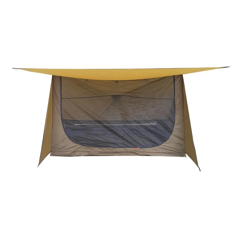Палатка укрытия Smilodon-Ultralight Shelter Tent PU3000 портативная для 1-2 человек для походов, трекинга, кемпинга и выживания в открытом воздухе