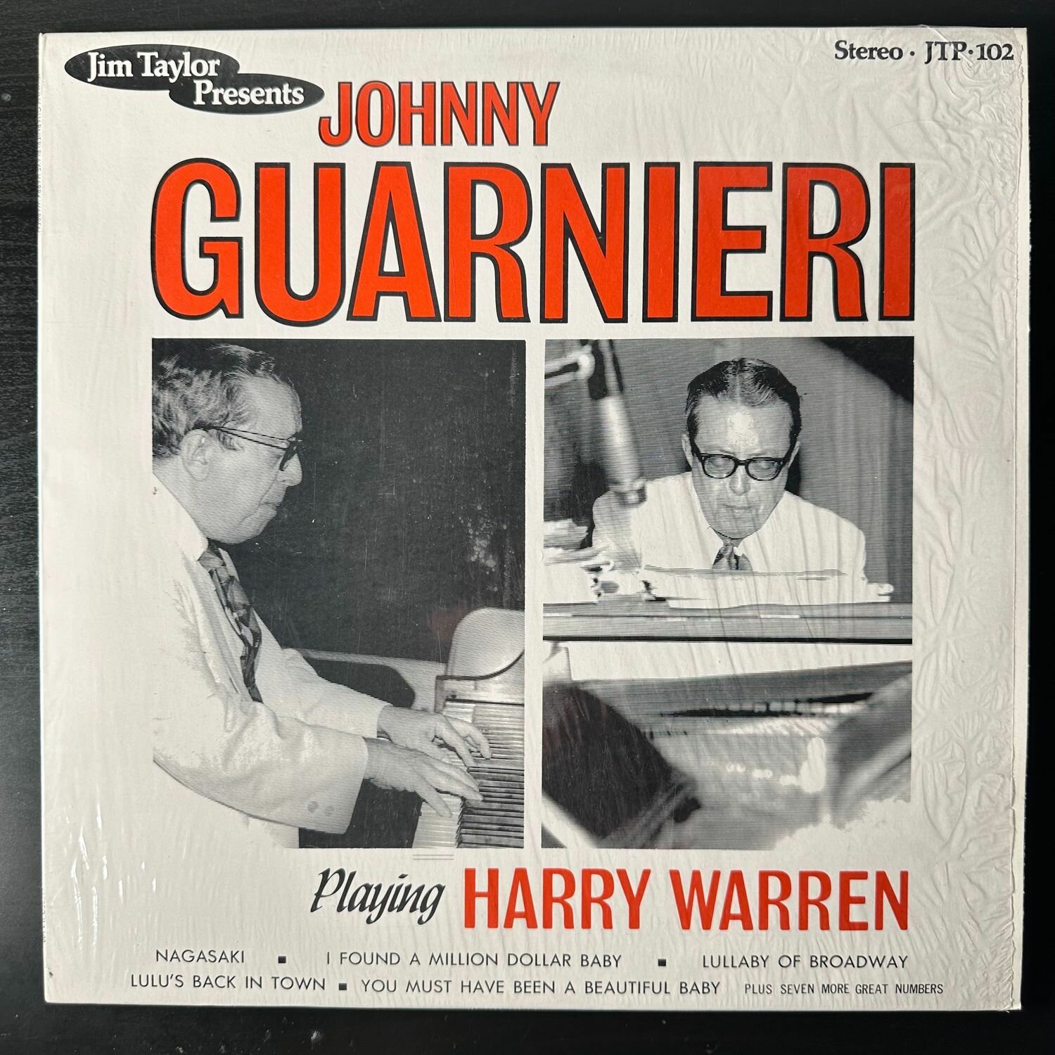 Виниловая пластинка Johnny Guarnieri - Johnny Guarnieri Playing Harry Warren (США)