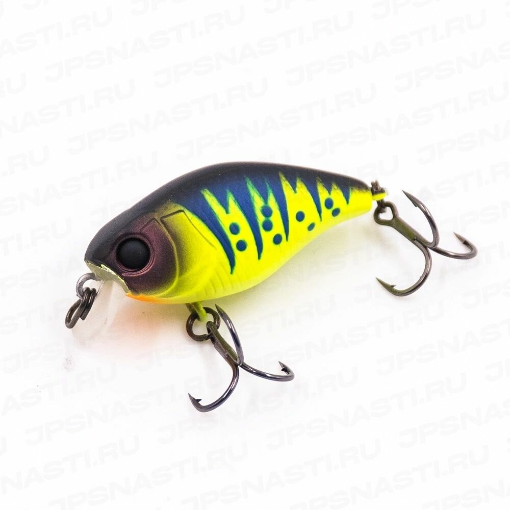 Японский воблер крэнк Jackall Micro Chubby 30, 2 г, uv mat chart g perch / Воблеры на голавля / Приманки для ловли хищника