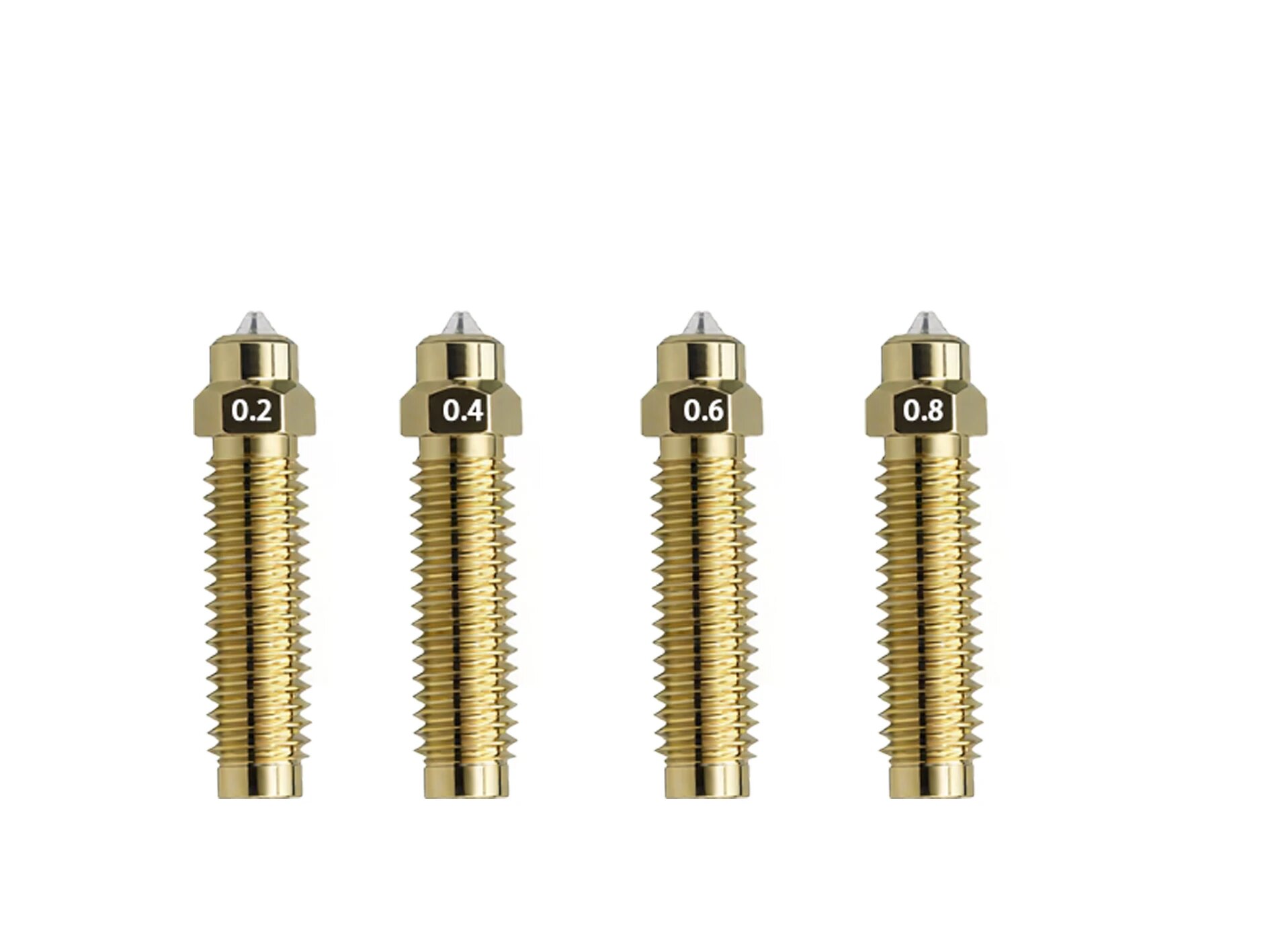 Elegoo CC горячий конец brass 0.2/0.4/0.6/0.8 мм
