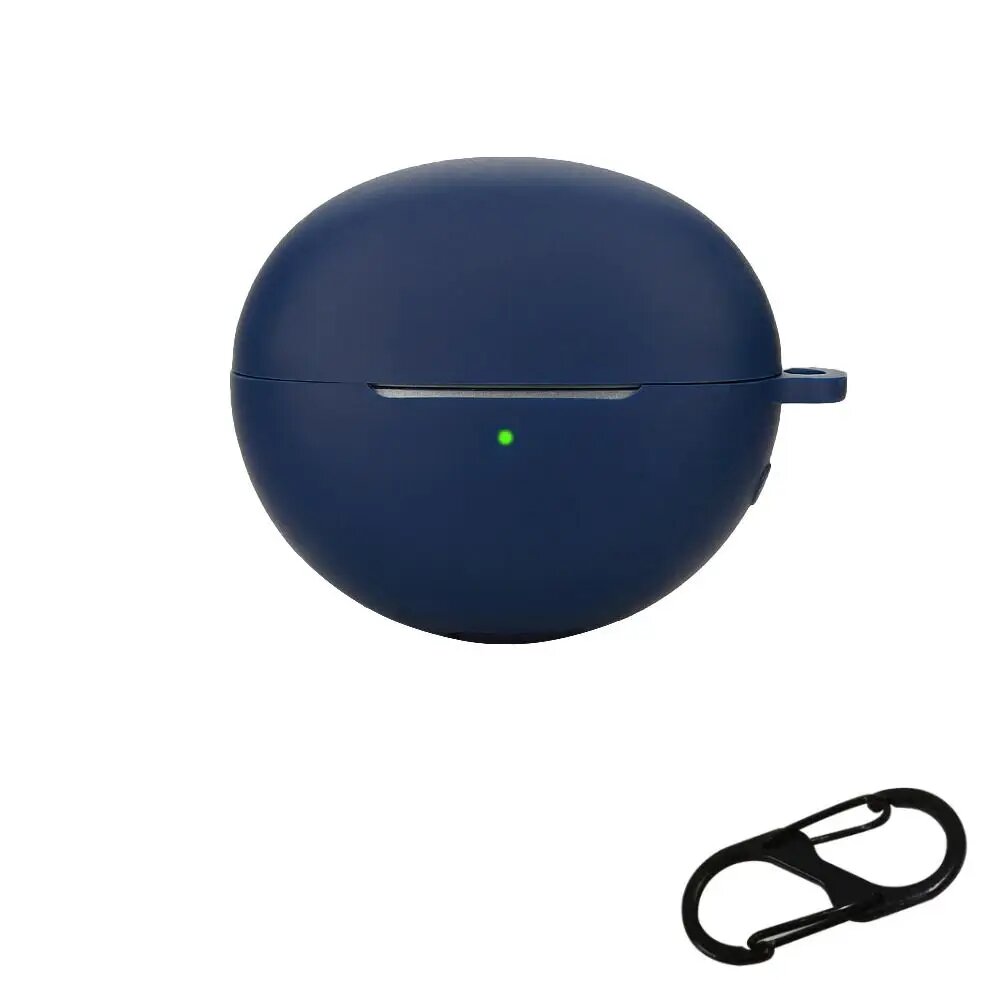 Силиконовый чехол для наушников Huawei FreeClip Синий, Navy Blue