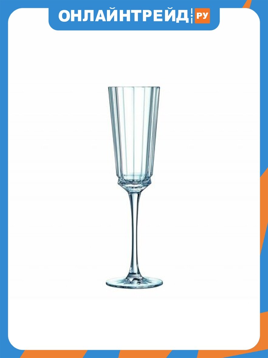 Набор фужеров для шампанского Cristal D'arques MACASSAR 6шт 170мл (Q4335)