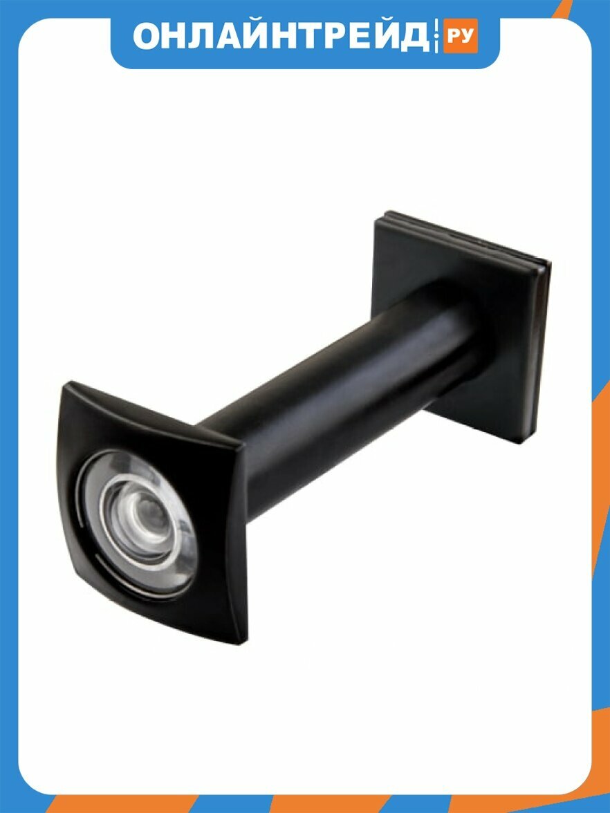 Глазок дверной, оптика стекло Fuaro DV-Q 4/130-70/Z (VIEWER 4 DVQ ) BL черный