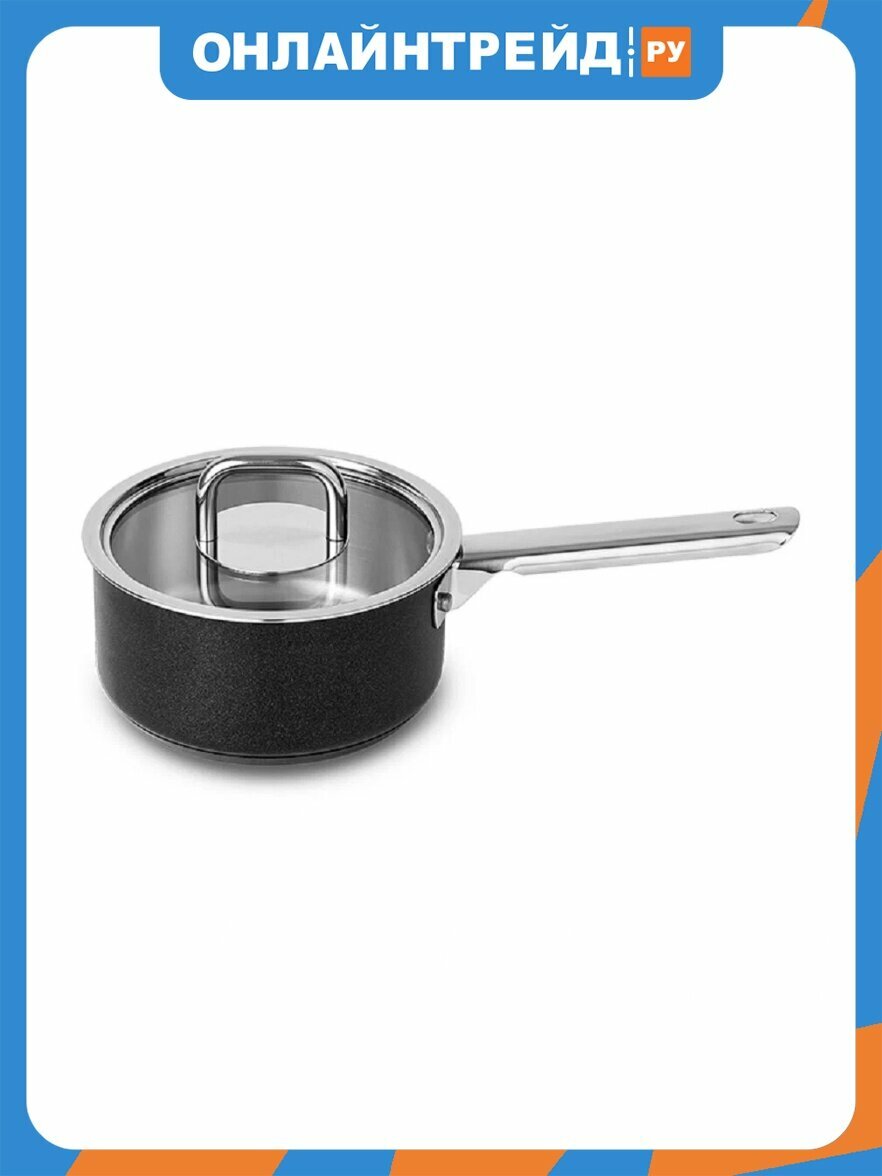 Сотейник Silampos COMFORT GLASS BLACK 1,5л, 16см (00028362)