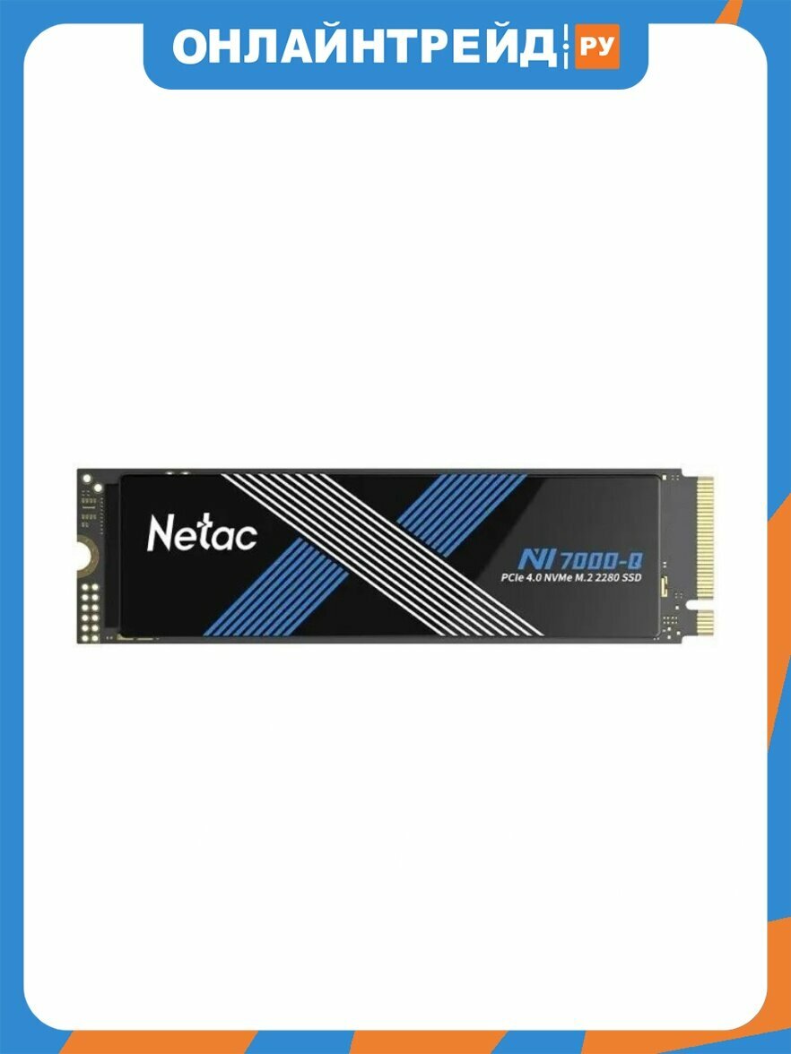 SSD диск Netac NV7000-Q, 1000GB, M.2 2280, PCIe 4.0 x4, NVMe (NT01NV7000Q-1T0-E4X)