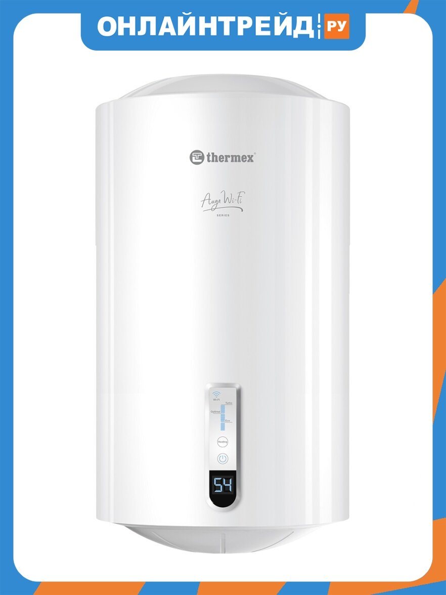 Водонагреватель накопительный Thermex Auga 50 V Slim Wi-Fi
