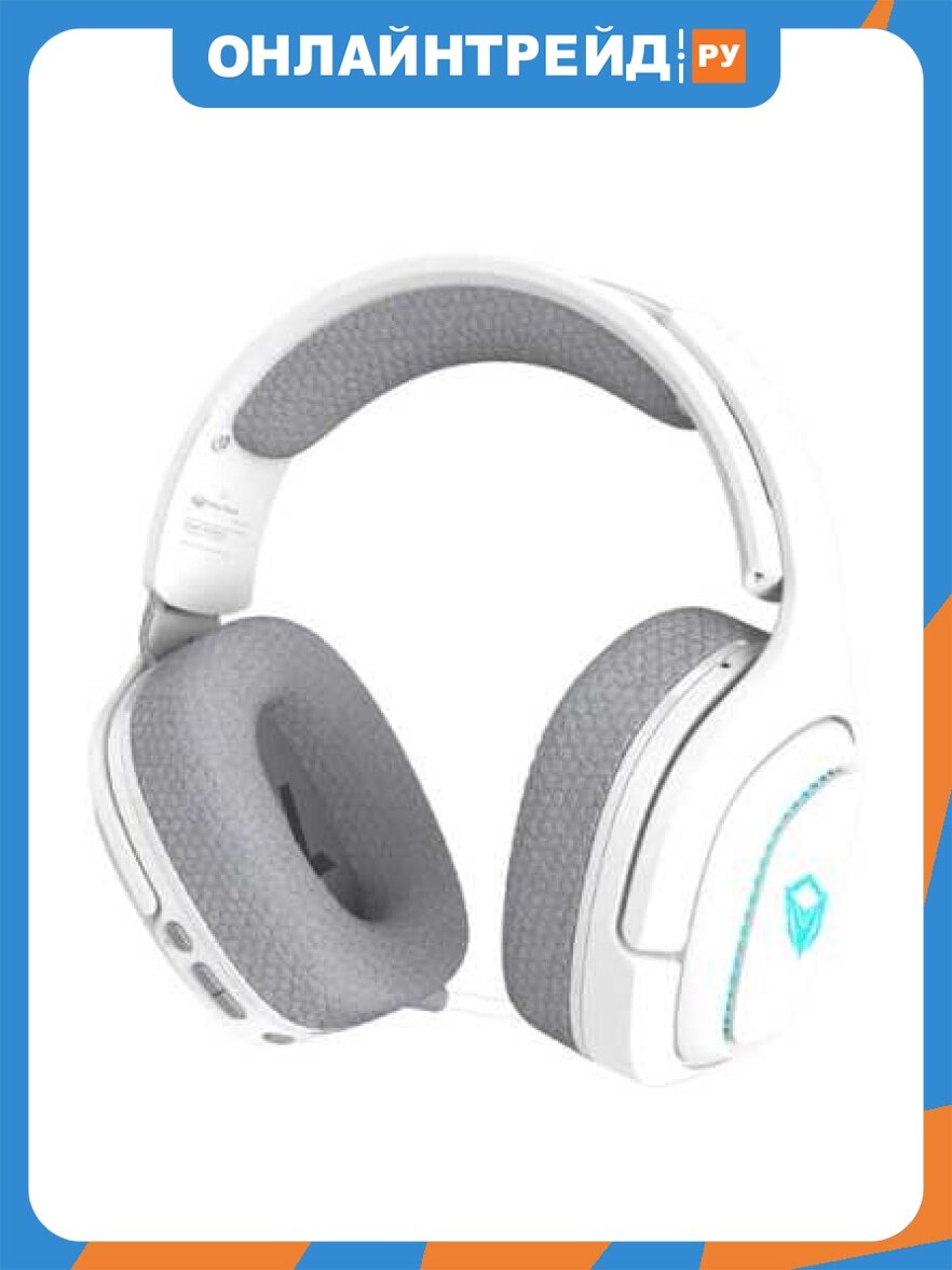 Игровые наушники Meetion BTH012 беспроводные белый