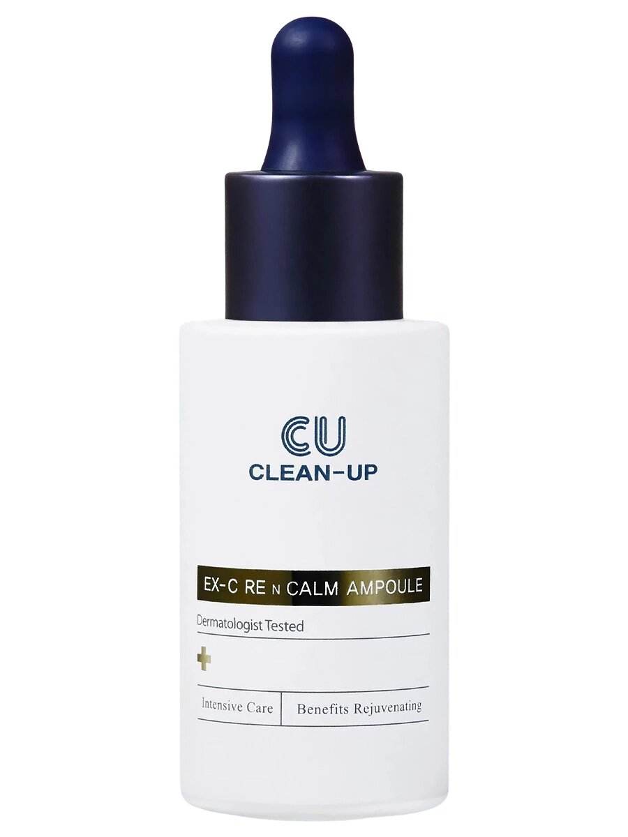 CU Skin Концентрированная лифтинг-сыворотка Clean-Up Ex-C RE N Calm Ampoule 30 мл